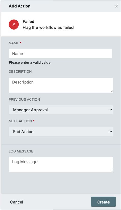 Workflow Actions Failed