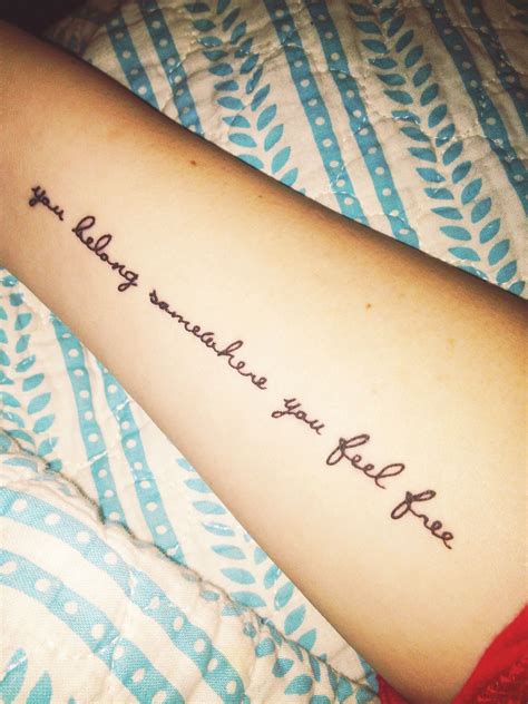 I Think These Are Tom Petty Lyrics Tompetty Tattoo Inked Trendy