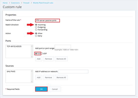 Unable To Connect To A Plesk Server Via Ftp In The Passive Mode Plesk