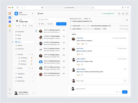 Swift Email Messages By Barly Design For Uxerflow On Dribbble