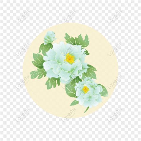 Free Peony Flower Hand Drawn Classical Peony Flower Hand Drawn Elemen