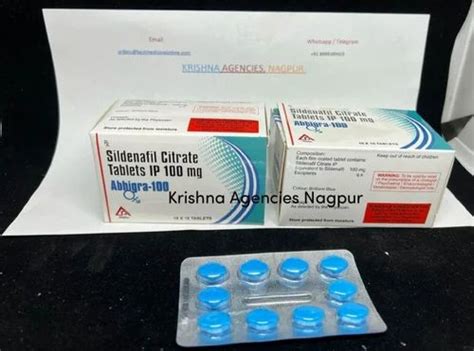 Sildenafil Citrate 100 Mg Tablets 1010 Non Prescription At Rs 70