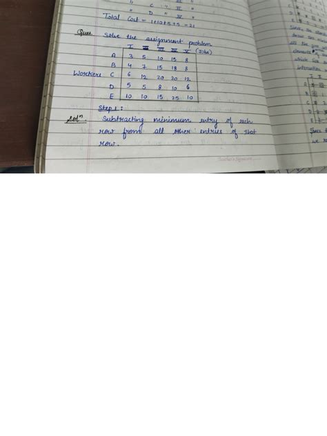 assignment problem pdf