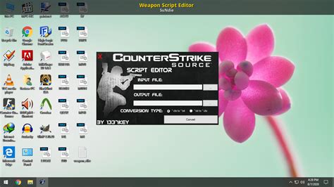 weapon script editor modding tool for counter strike source cs s