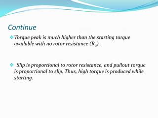 Presentation Wound Rotor Ppt PPTX
