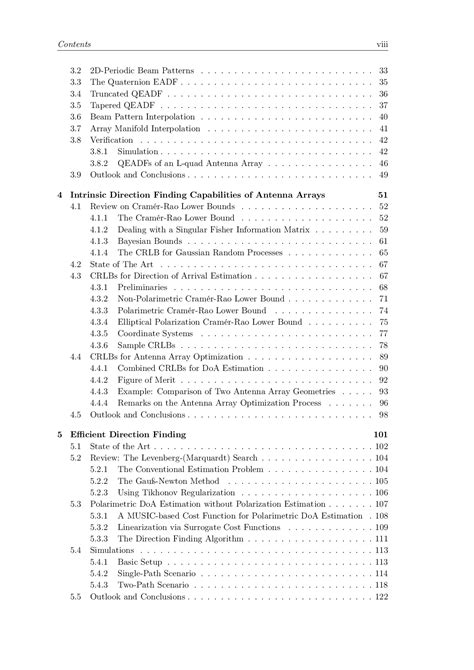A Contribution To Efficient Direction Finding Using Antenna Arrays