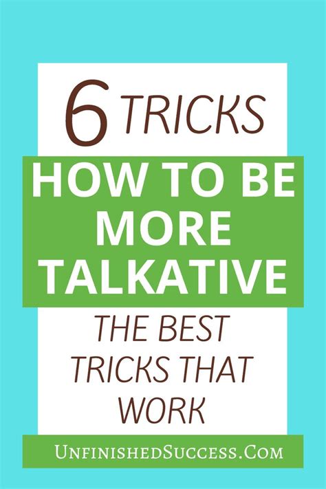 6 Tricks For How To Be More Talkative