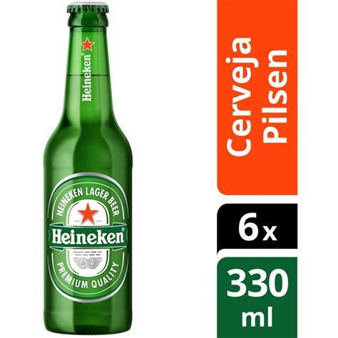 Cerveja Heineken Long Neck Pack 6x330ml Cia Do Whisky A Sua Fonte