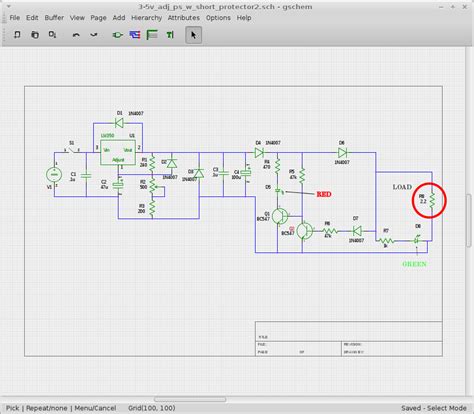 Current Limiter Short Circuit Indicator For A Variable Power Supply Electrical Engineering