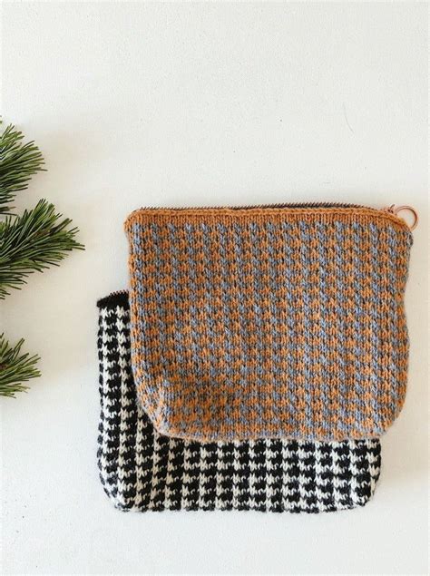 Pepita Knitted Purse By Önling Knitting Pattern Knitting Patterns