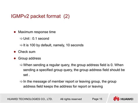 Odc112036 Igmp Protocol Principle Issue1 00 Ppt