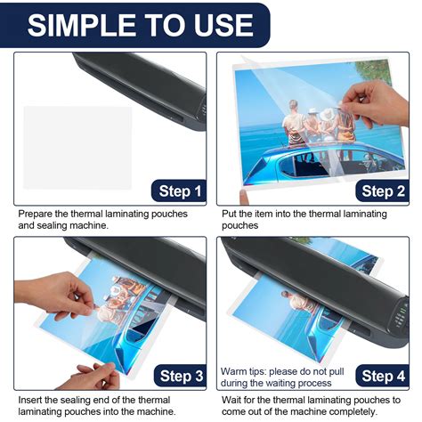 33 Pcs Laminating Sheets 9”x115” Thermal Laminating