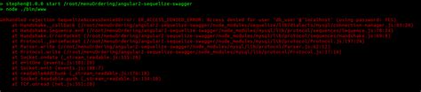 Nodejs Sequelize Not Connect With Mysql Stack Overflow