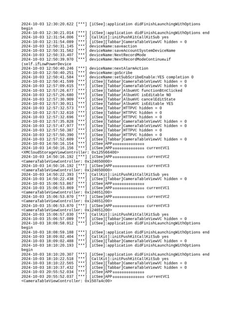 App Debug Log Pdf