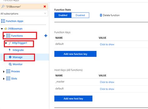 How Host Keys Works In Azure Function App Stack Overflow
