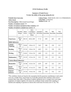CELF Metalinguistics Report Language Evaluation