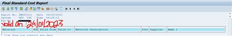 Add Date From Selection Field To Report Output SAP Community
