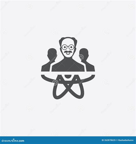 Scientist Group Icon Stock Vector Illustration Of Flat 262878635