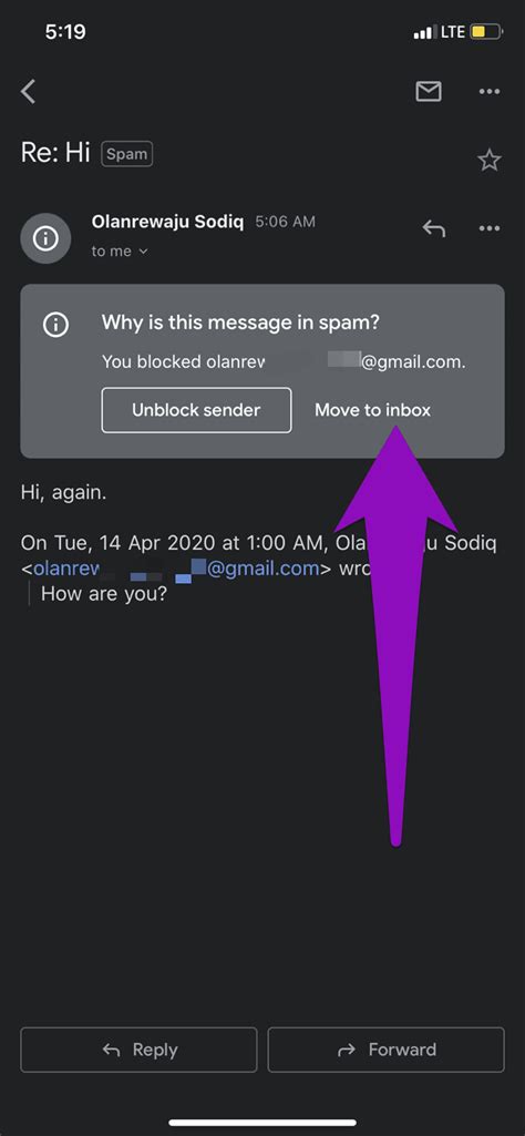 what happens when you block someone on gmail