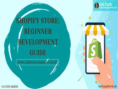 Ppt Shopify Store Beginner Development Guide Shopify Website Design Powerpoint Presentation