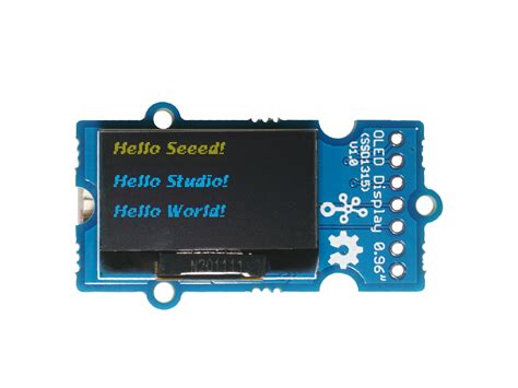 Wiki Documents Docs Zh CN Sensor Grove Grove Accessories Display Cn Grove OLED Yellow Blue
