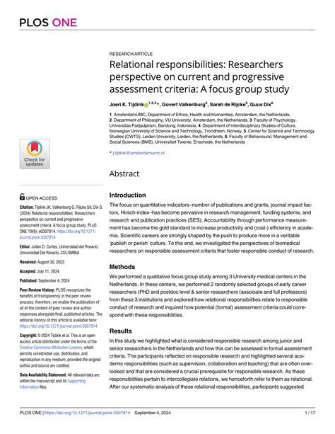 Pdf Relational Responsibilities Researchers Perspective On Current And Progressive Assessment