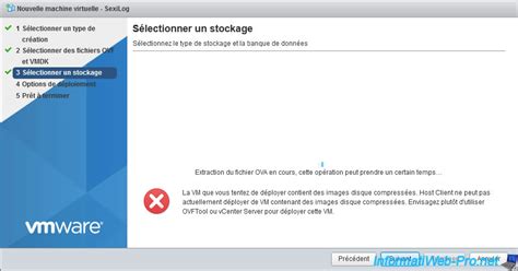 Import A Vm In Ovf Ova Format With A Compressed Hard Disk Image On Vmware Esxi 70 And 67