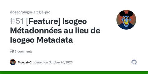 Feature Isogeo Métadonnées au lieu de Isogeo Metadata Issue isogeo plugin arcgis pro