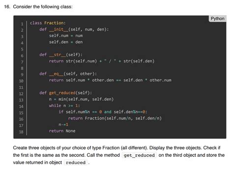 Solved Consider The Following Class Create Three Chegg