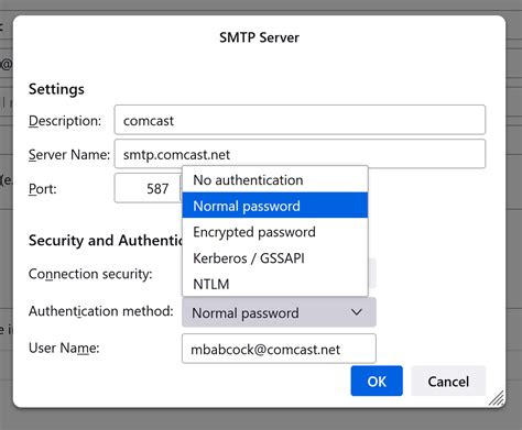 Oath2 Not Available As Option For Smtp Authentication Thunderbird Support Forum Mozilla Support