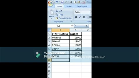 excel sum formula shortcut key se use karna sikhein exceltips
