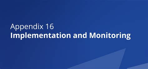Appendix 16 Implementation And Monitoring Waterford City And County