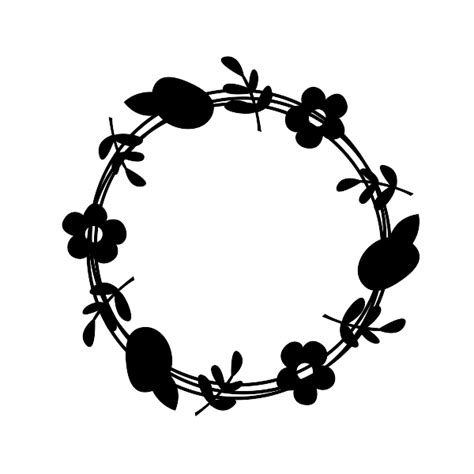 Circle Flowers Monogram Snapblocks