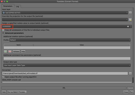 fixing rasters with missing data using qgis gdal and python spatial