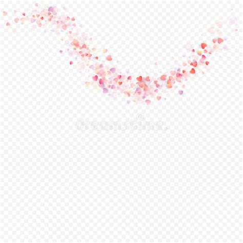 Hartliefde Vector Valentine Roze Amour Symbolen Vector Illustratie