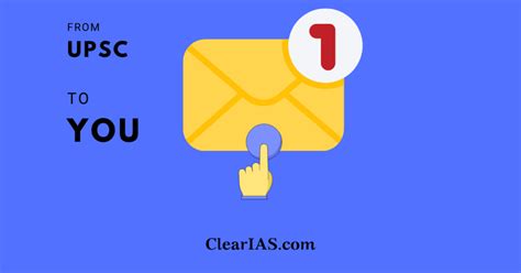 UPSC Notification Vacancies Apply Now ClearIAS