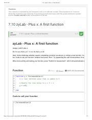 7 10 zyLab Plus x A first function pdf 2019 11 29 7 10 zyLab Plus x A ﬁrst function