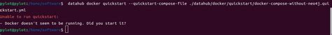 ubuntu datahub docker start error · issue 4757 · datahub project