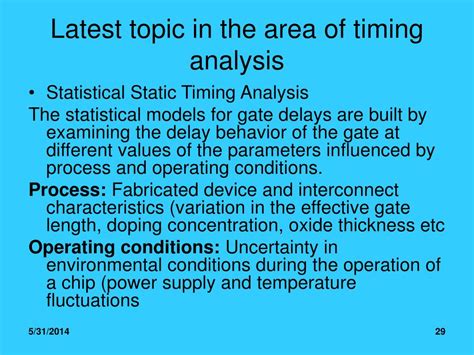 PPT Timing Analysis PowerPoint Presentation Free Download ID 482036