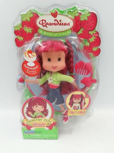 Strawberry Shortcake Country Fun Doll Playmates 2007 Htf New Ebay