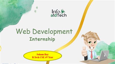 my journey at info aidtech for web development internship