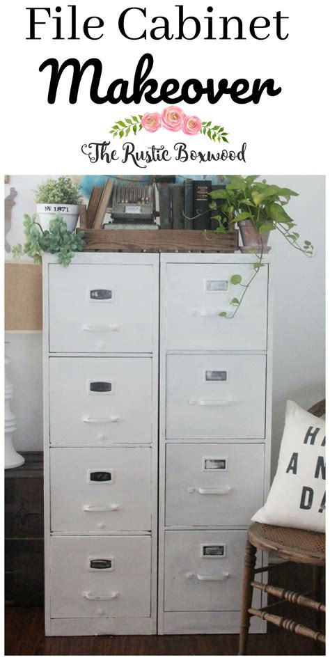 File Cabinet Makeover Diy