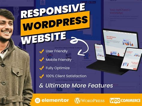 A Responsive Wordpress Website Or Wordpress Website Design Upwork