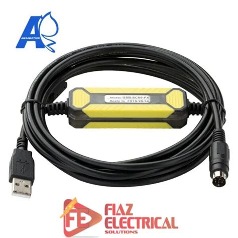 Mitsubishi Plc Programming Cable Usb Sc09 Fx In Pakistan Black Fiaz
