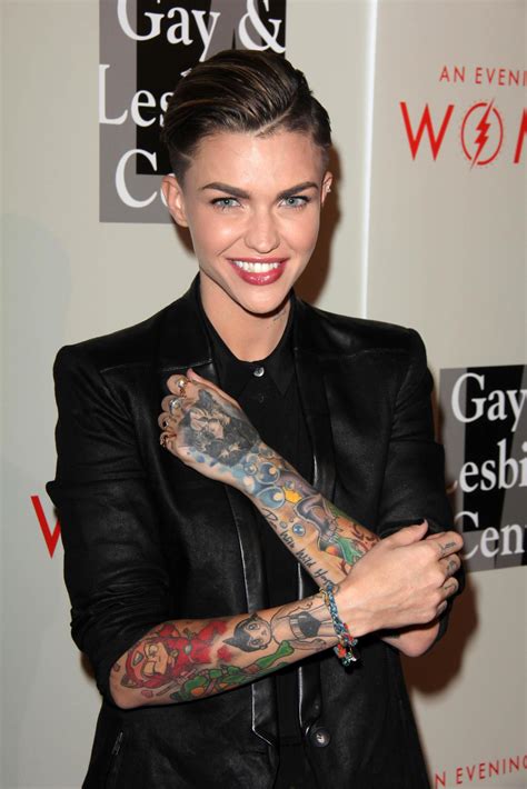 Los Angeles May 10 Ruby Rose At The L A Gay And Lesbian Center S An