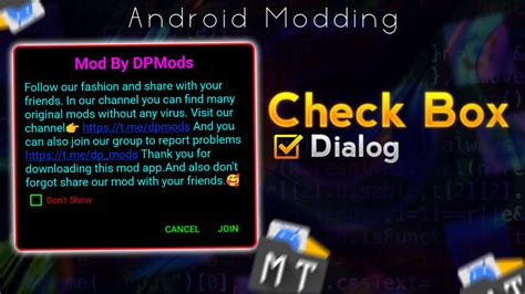 How To Add Checkbox Dialogs In Apks Using Mt Manager 2025 Smali Editing And Android Modding Guide