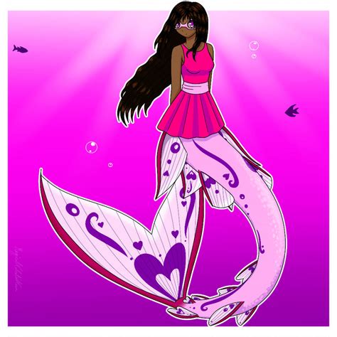 Pink Mermaid For Mermay By Magicalcelestialgem On Deviantart