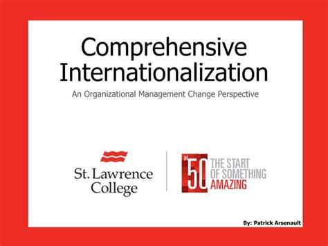 Comprehensive Internationalization Pptx Business Administration Business