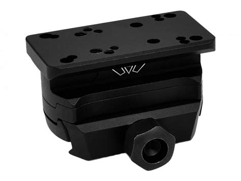 Warne 6104m Red Dot Riser Holosun Aems Tactical Black Anodized