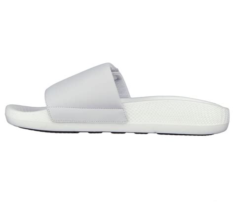 Skechers Greyblack Hyper Slide Mens Slide In Sandal Style Id 229040